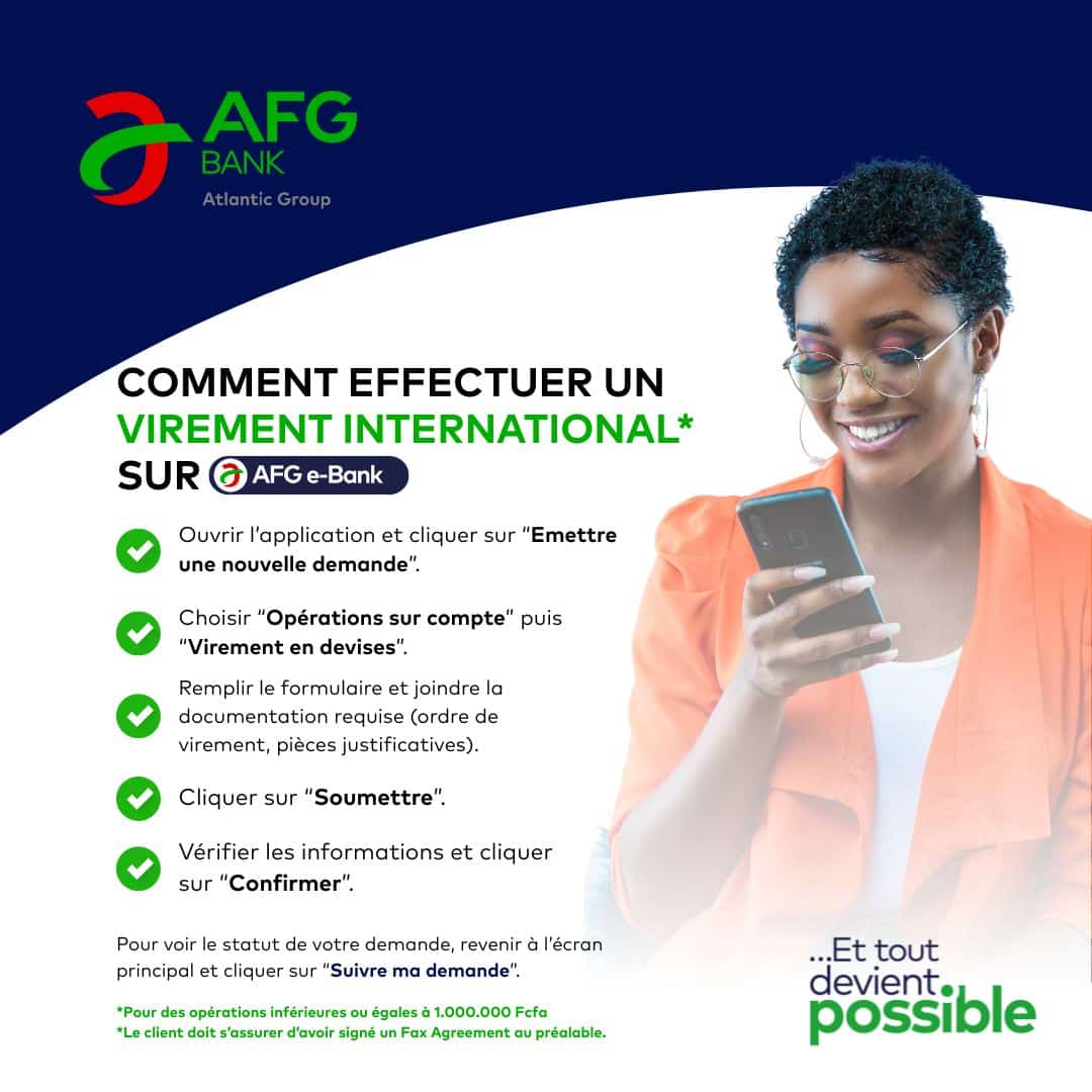 Alerte nouvelle fonctionnalité : effectuez des virements internationaux ...